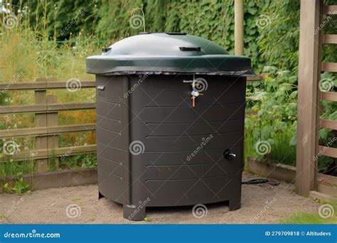 Composting Bin With Aeration System And Automatic Turner For Superior