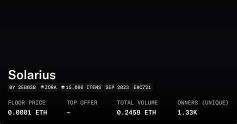 Solarius Collection Opensea