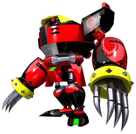 Omega From The Official Artwork Set For Sonicheroes On Ps2 Gamecube