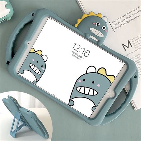 ốp Lưng Ipad Silicon Hình Khủng Long Ipad Mini 123456 Air 12345 Pro 97 102 105 11