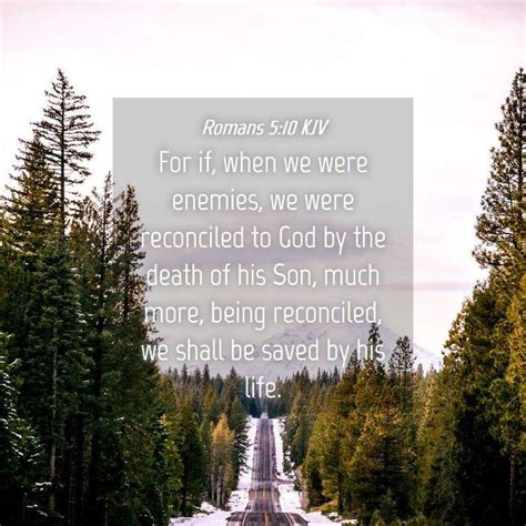 Romans 5 10 Kjv Bible Verse Images