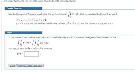 Solved The Skipped Part And You Will Not Be Able To Come Chegg