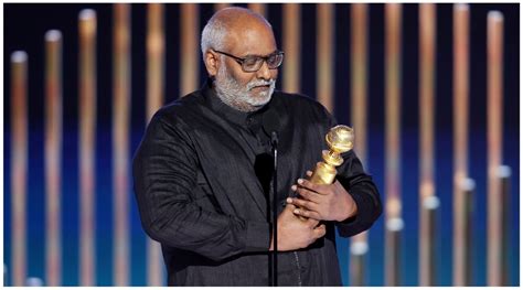 Golden Globes 2023 Ss Rajamoulis Rrr Best Original Song Naatu Naatu
