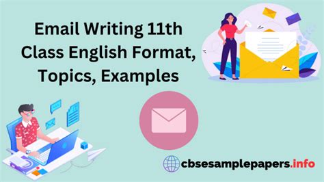 Email Writing 11th Class English Format Topics Examples Cbse Sample