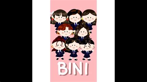 Chibi Bini Fan Art Version 🏼 Bini Biniph Bloom Biniverse Youtube