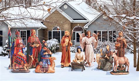 Outdoor Nativity Set