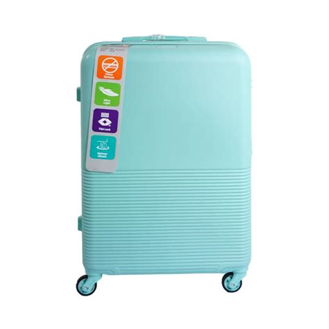 Jual Supercase 24 Inci Marshmallow Koper Abs Tsa Lock Hijau Mint Terbaru Ruparupa