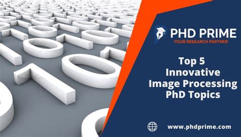 Novel Research Image Processing Phd Topics Innovative Ideas