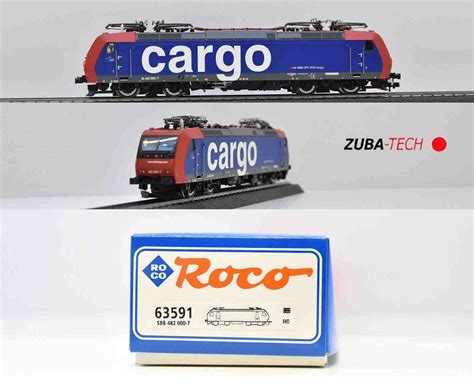 Roco 63591 E Lok Re 482 Sbb Cargo H0 Gs Gebraucht In St Gallen Für