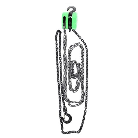 2t Manual Chain Puller Block Fall Chain Hoist Lifting Chain Hand Lift Tool Walmart En Línea