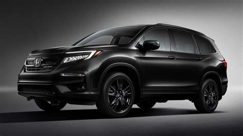 2020 Honda Pilot Black Edition Is New Range Topping Trim