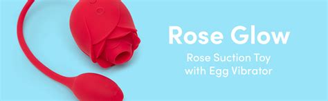 Lovehoney Rose Glow 2 In 1 Rose Clitoral Sucking Toy And Love Egg