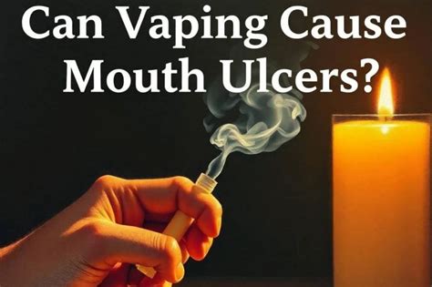 Can Vaping Cause Mouth Ulcers Luckeevape China Vape Factory Top