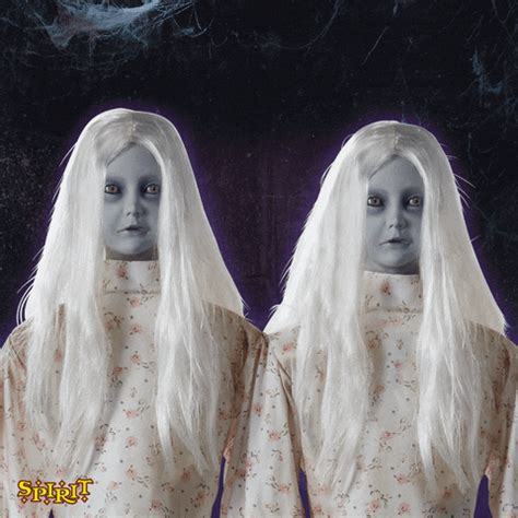 Scary Halloween Spooky White Lady 
