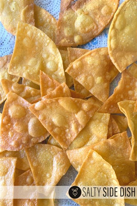 Homemade Corn Tortilla Chips From Corn Tortillas Easy Side Dishes