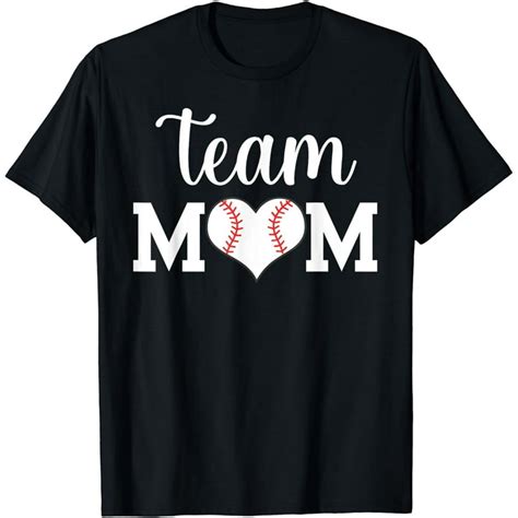 Team Mom Shirts Baseball Baseball Mom Shirts Design Your Baseball