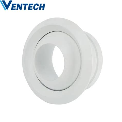 Round Jet Ball Diffuser Aluminum Ceiling Air Diffuser Ventilation Diffuser Grille Jet Nozzle