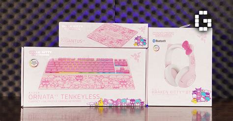 Razer X Hello Kitty And Friends Collection 2024 Unboxing Cute Meets
