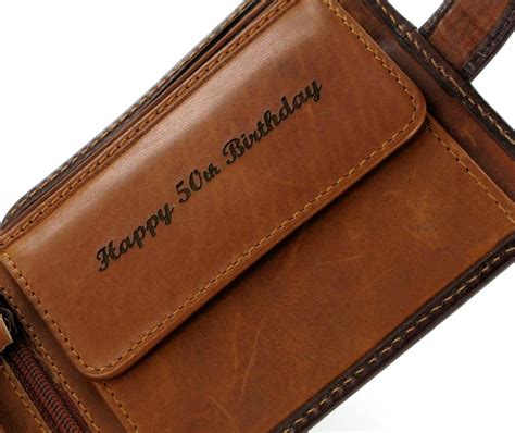 Personalised Leather Wallets For Men Engraved Wallets Uk