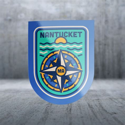 Sticker Pack 16623 Coastal Compass Sunset