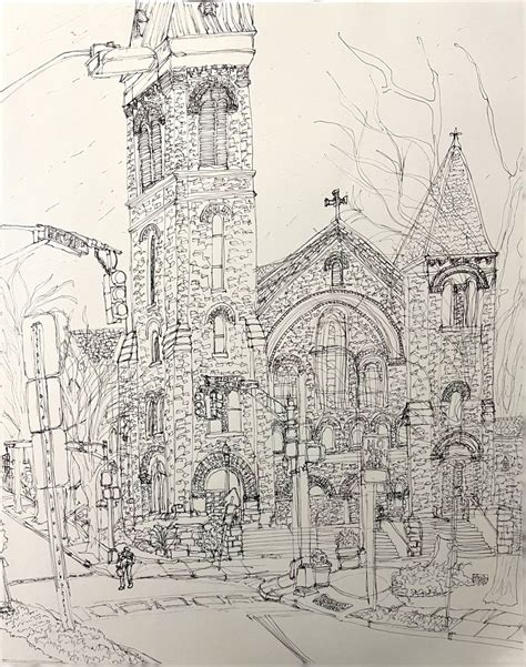 Sheldon Chevannes On Linkedin Urban Sketch Of Local Churches In My Area