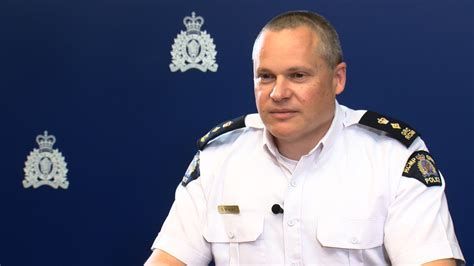 Sitdown With Prince George Rcmp Supt Shaun Wright Ckpg Today