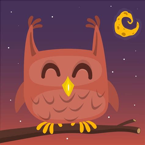 Eule Schlaft Cartoon Bilder Kostenloser Download Auf Freepik