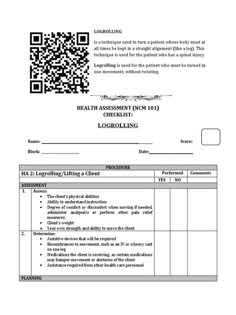 Ha 2 Simplified Logrolling Tech Pdf Clinical Medicine Health Sciences