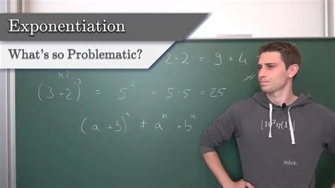 Exponentiation 2 What Is The Problem Working With Powers An Often Occurring Mistake Explored