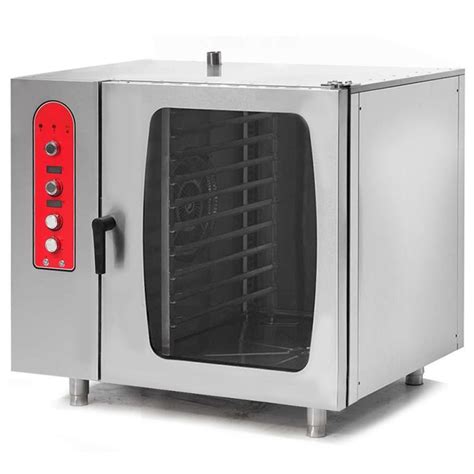 Cuptor Profesional Gastro Electric Cu Convectie Si Abur Panou