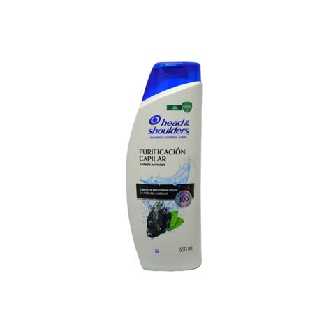 0001634 Shampoo Control De Caspa Purificación Capilar Carbón Activado