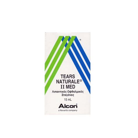 Alcon Tears Naturale Ii Med Lubricating Eye Drops 15ml