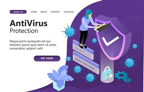 Illustration Of Cloud Server Security Programmer Suitable For Landing
