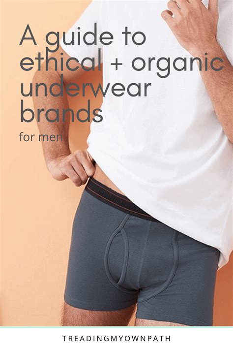 A Guide To Mens Ethical Organic Underwear Treading My Own Path