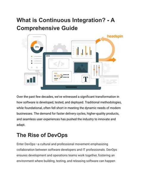 What Is Continuous Integration Testingpdf