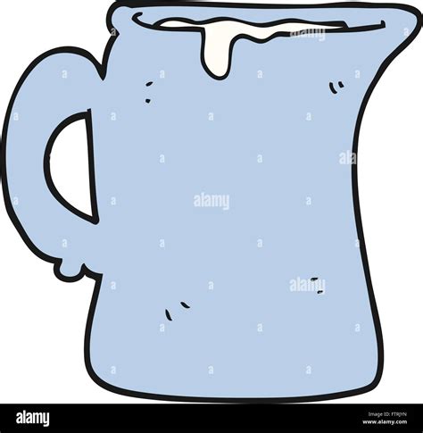 Freehand Drawn Cartoon Milk Jug Stock Vector Image And Art Alamy