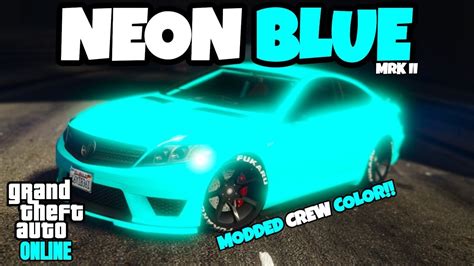 Neon Gta 5 Modded Crew Colors Hex Codes