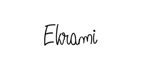 92 Ekrami Name Signature Style Ideas Exclusive Electronic Signatures