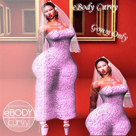 Second Life Marketplace Ebody Curvy Wedding Day