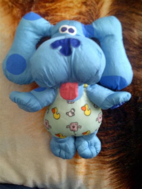 Vintage Mattel 1998 Blues Clues Bath Time Blue 9 Tall Rare £13 00