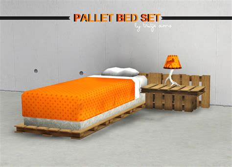 Pallet Bed By Trutjesims Liquid Sims