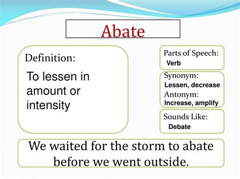 Ppt Abate Powerpoint Presentation Free Download Id5379051