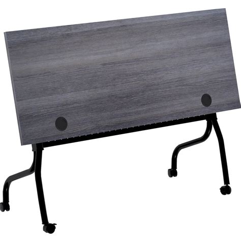 Lorell Charcoal Flip Top Training Table For Table Topcharcoal