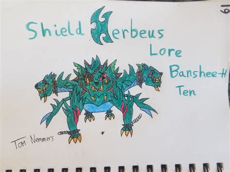 Shield Kerbeus K5 Lore Press Ten By Tnemmers On Deviantart