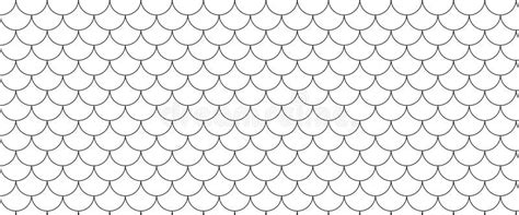 Fish Scale Seamless Pattern Skin Texture Background Of Fish Stock