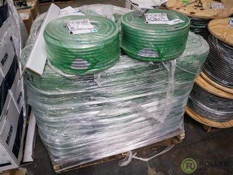 Pallet Of 29 Rolls Of Encore Hcf 122 Armored Cable 250 Per Roll Roller Auctions