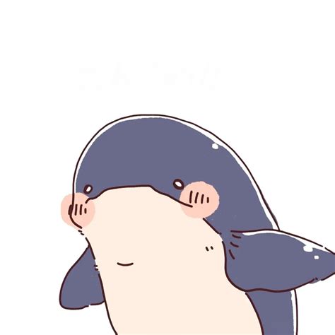 ゆるい赤らめ顔のかわいいシャチ｜ai百科「シンテリ」で調べる語句・イラスト