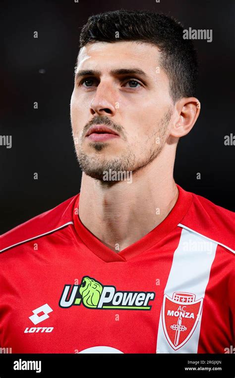Mirko Maric Of Ac Monza Looks On Prior To The Trofeo Silvio Berlusconi