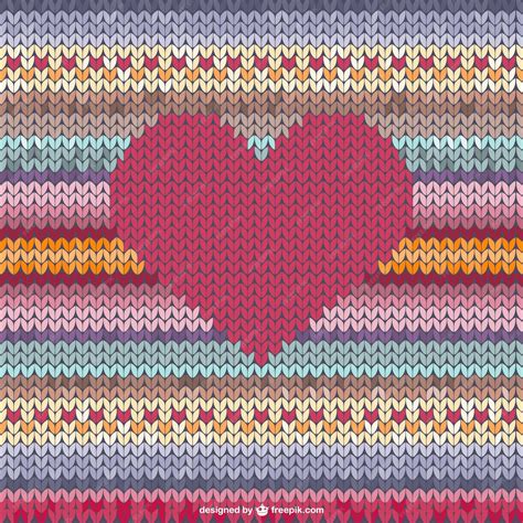 Premium Vector Woolen Heart