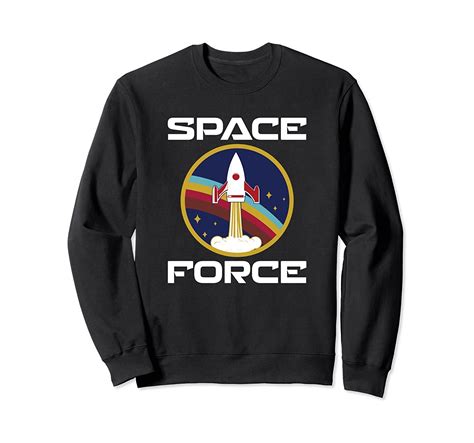 Us Space Force Outer Space Rocket Ship Sweatshirt 4lvs 4loveshirt